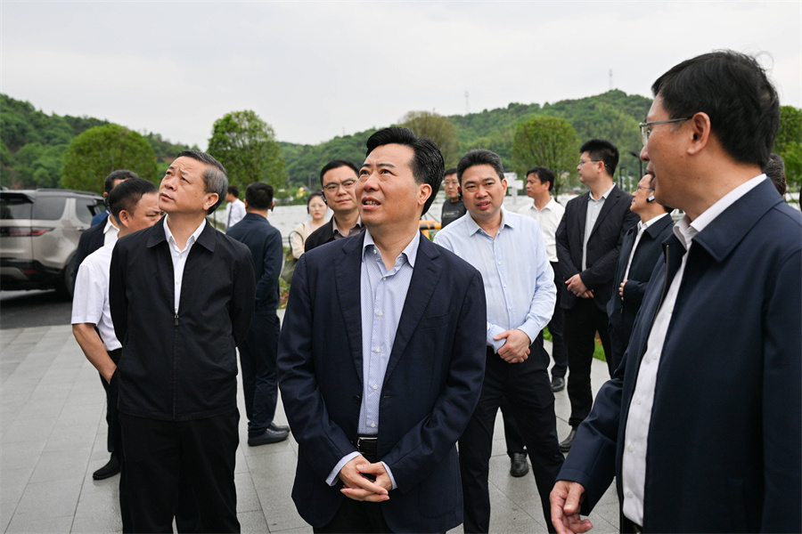 Li Chunqiu headed a team to inspect Chenzhou City - Huaihua